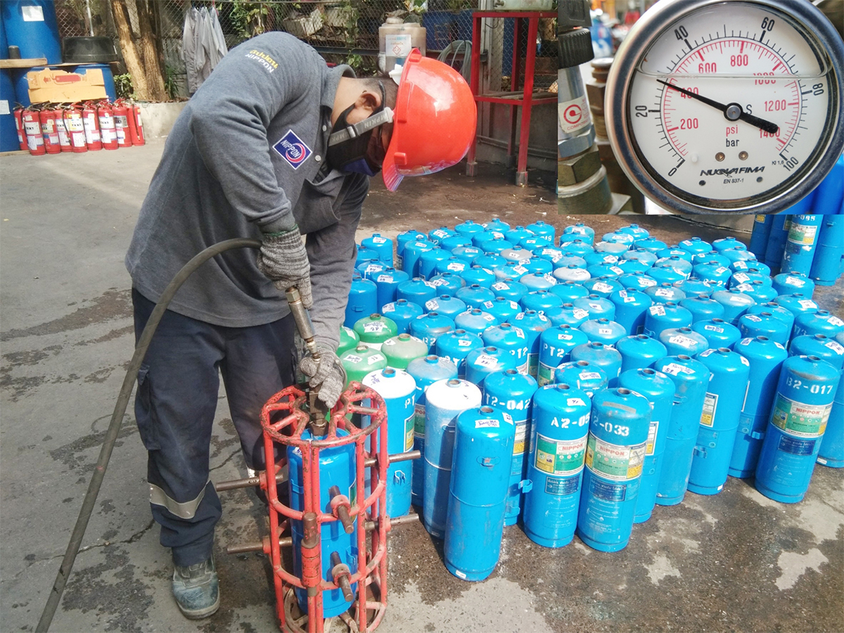 Fire Extinguisher Hydrostatic Testing - Service :: บริษัท นิปปอน เคมิคอ ...